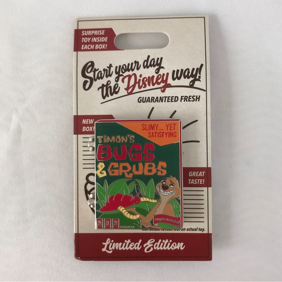 Disney | Accessories | Disney Cereal Box Series Timons Bugs Grubs ...